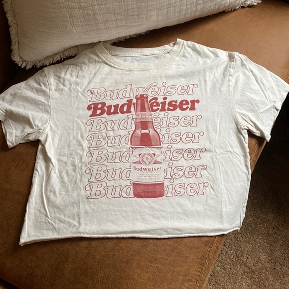 Budweiser | Tops | Vintage Budweiser Crop Top | Poshmark